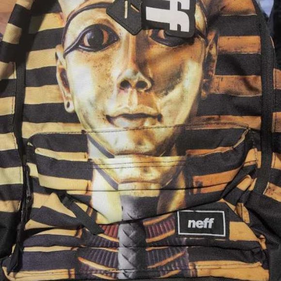 Neff | Accessories | New Boys Neff Scholar Pharaoh Egyptian Book Bag ...